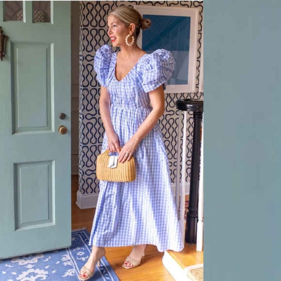 ANTONIO MELANI | Dresses | Nwt Jennifer Sumko Catherine Gingham Tie ...